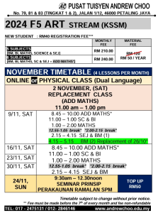 Pusat Tuisyen Andrew Choo