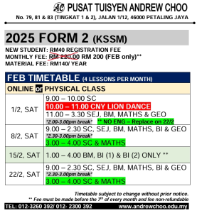 Pusat Tuisyen Andrew Choo
