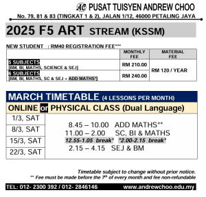 Pusat Tuisyen Andrew Choo