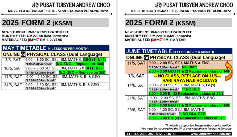Pusat Tuisyen Andrew Choo